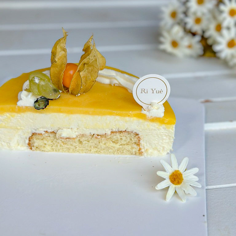6“ Passionfruit Yuzu Rare Cheesecake – Café Rì Yuè